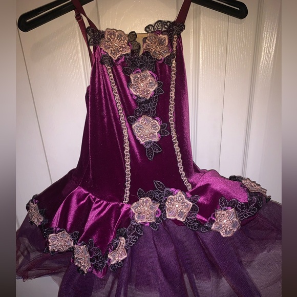 Revolution | Dresses | Revolution Purple Kids Dress With Floral Details ...